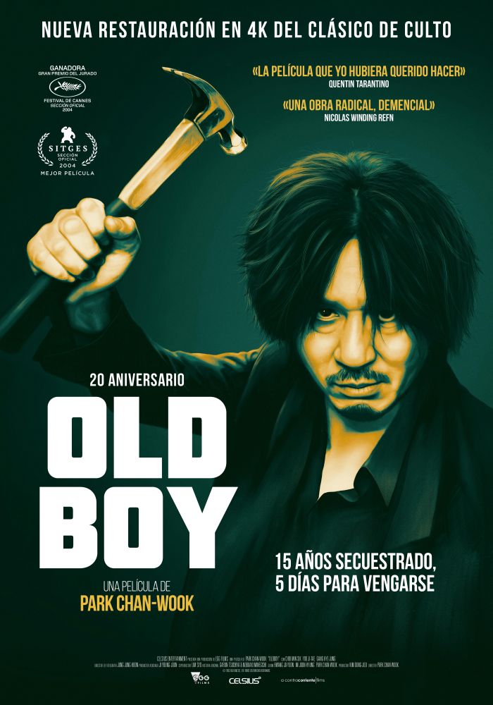 "Old Boy" el clásico de Park Chank-wook se reestrenará en cines el 24 ...